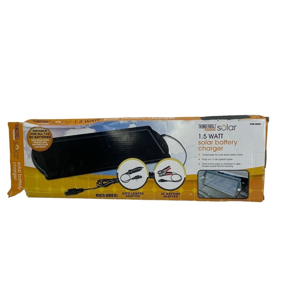 Thunderbolt | Other | Thunderbolt Magnum Solar 5watt Solar Battery ...